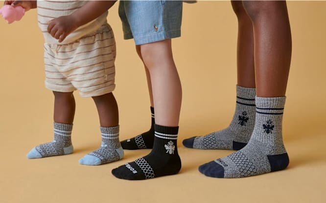 Junior Lightweight Calf Sock 4-Pack - Bombas