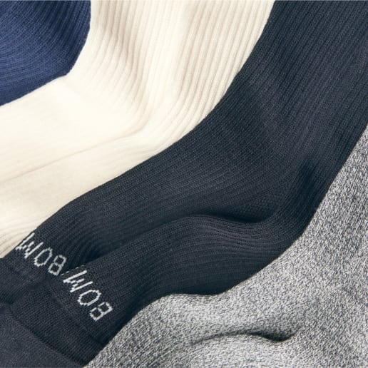 Men's Modern Rib Quarter Sock 4-Pack – Bombas