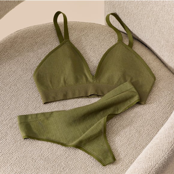 Women's Seamless Triangle Bralette 4-Pack - Bombas