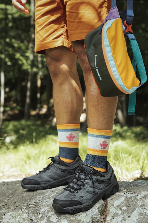 Cotopaxi x Bombas Merino Wool Blend Hiking Calf Sock 3-Pack & Fanny ...