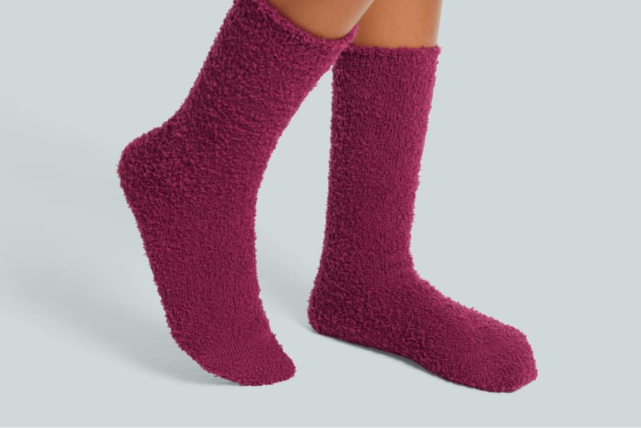 fluffy socks