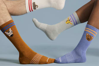 Men’s Safari Stripe Calf Socks - Bombas
